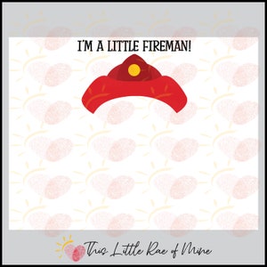Little Fireman - Fire Safety Prevention Week - Fire Dept - October ...