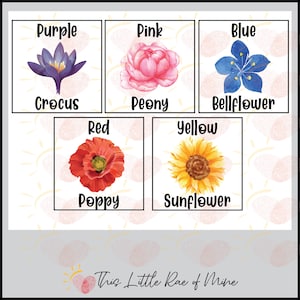 Five Little Flowers - Spring - Poem - Handprint Art - Keepsake ...