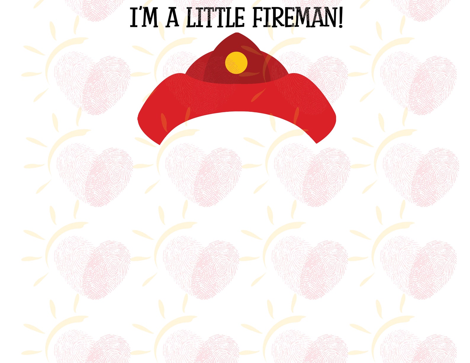 Little Fireman Fire Safety Prevention Week Fire Dept - Etsy