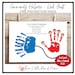 Little Fireman Fire Safety Prevention Week Fire Dept October Handprint ...