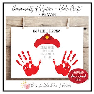 Little Fireman - Fire Safety Prevention Week - Fire Dept - October ...