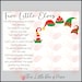 Five Little Elves Christmas Elf Shelf Poem Handprint Art Keepsake ...