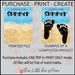 Stepping Into Summer - Beach - Sand - Footprint - Handprint Art ...