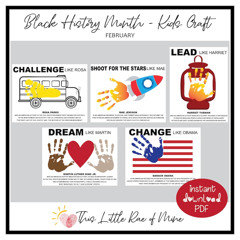 Black History Hand - Etsy