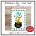Happy St Patrick's Day Pot of Gold Rainbow Printable Handprint Art DIY ...