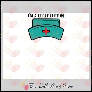 Little Doctor - Handprint Art - Photo - Keepsake - Printable - Kids ...