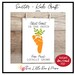 Cutest Carrot in the Patch Farm Fresh Footprint Art Handprint Keepsake ...