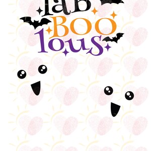 Fab BOO Lous Ghost Handprint Halloween October - Etsy