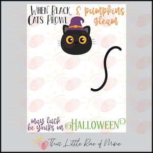 Black Cats Prowl Pumpkin Halloween Footprint October Handprint Art ...