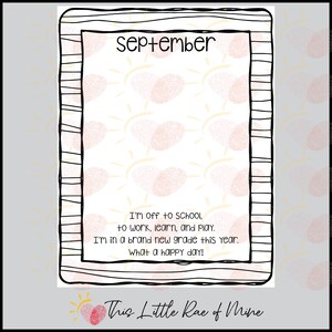 Back to School - Handprint Art - Keepsake - Printable - DIY Kid Craft ...