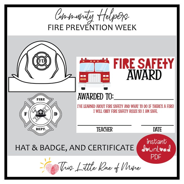 Fire Safety - Etsy