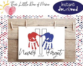 Flag Handprint Craft - Etsy