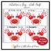 Just Beclaws I Love You - Crab - Valentine's Day Printable - Handprint ...