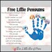 Five Little Penguins - Winter - Poem - Handprint Art Keepsake ...