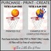 Slam Dunk - Basketball - Father's Day - Printable - Handprint Art ...
