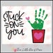 Stuck on You - Cactus - Valentine's Day - Printable - Handprint Art ...