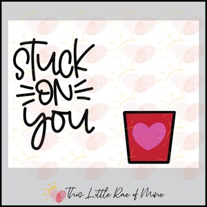 Stuck on You - Cactus - Valentine's Day - Printable - Handprint Art ...