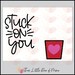 Stuck on You - Cactus - Valentine's Day - Printable - Handprint Art ...