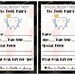 Tooth Tracker and Receipt - Tooth Fairy Certificate - Printable ...