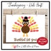 Thankful for You - Thanksgiving - Turkey - Feathers - Fingerprint Art ...