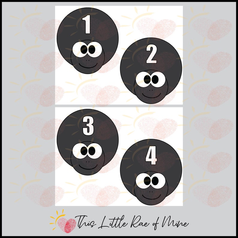 Spider - Counting Clip Cards - Numbers 1-10 - Halloween - Printable ...