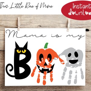 Mama is My Boo - Pumpkin - Ghost - Cat - Halloween - October ...
