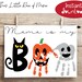 Mama is My Boo Pumpkin Ghost Cat Halloween October Handprint Art ...