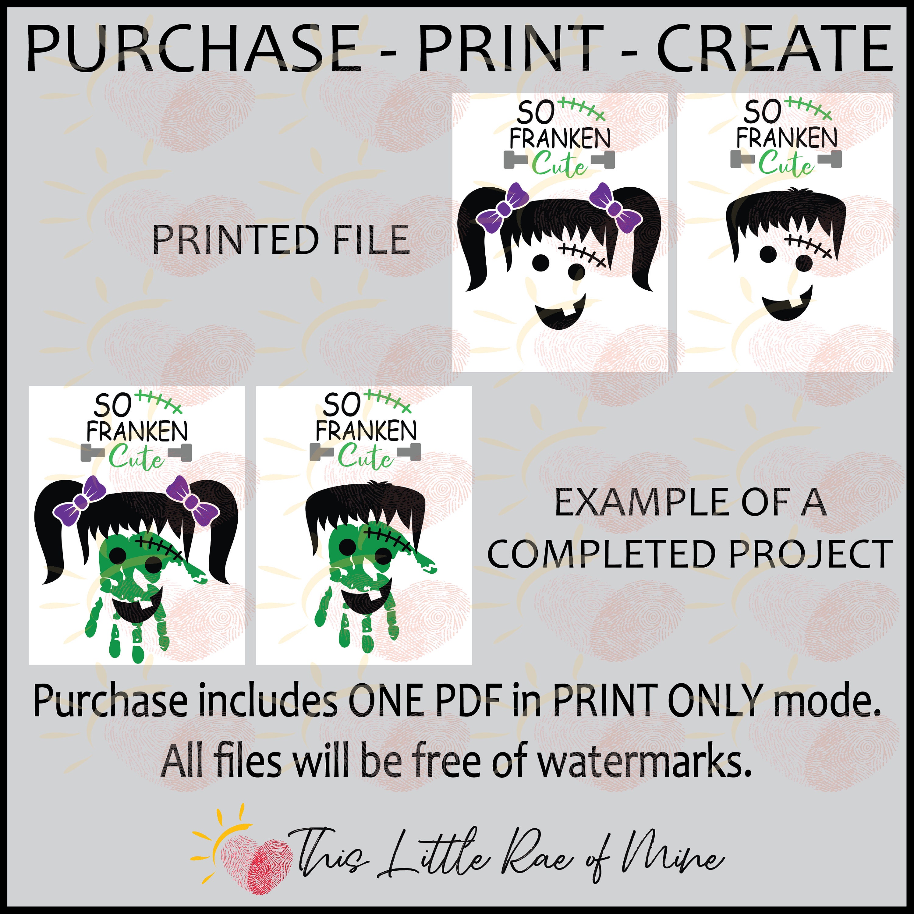 So Franken Cute Frankenstein Boy Girl Halloween - Etsy