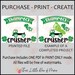 Shamrock Crusher - Construction Vehicle - St Patrick's Day Printable ...