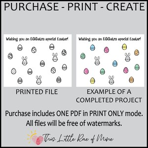 Eggstra Special Easter - Fingerprint Art - Keepsake - Easter Printable ...