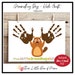 Groundhog Day Spring Winter Handprint Art Printable DIY Kid Craft ...