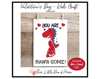 Love Bug Mother's Day Handprint Art Gift Printable Handprint Craft ...