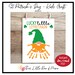Lucky Little Leprechaun St Patrick's Day Gnome Handprint Art Printable ...