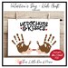 Hedgehugs & Kisses - Hedgehog - Valentine's Day - Printable - Handprint ...