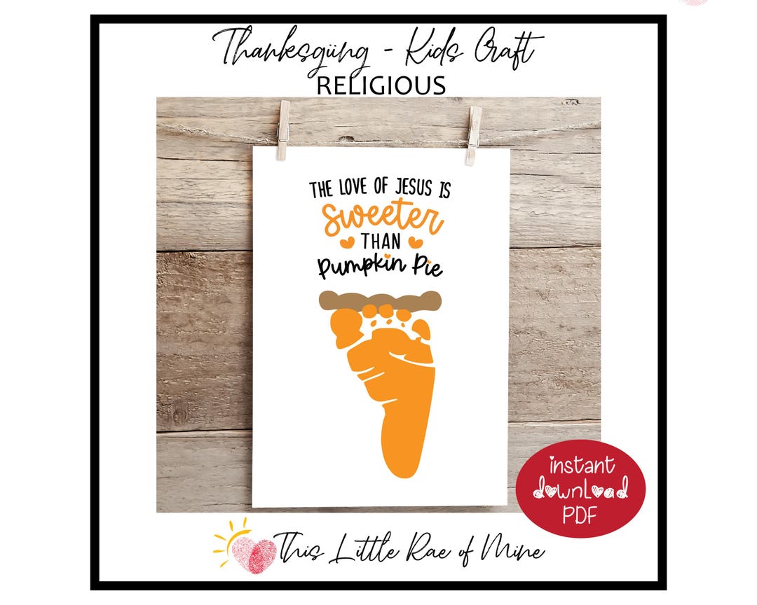 The Love of Jesus is Sweeter Than Pumpkin Pie - Thanksgiving ...