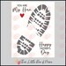 You Are My Hero Footsteps Father's Day Printable Handprint Footprint ...