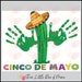 Cinco De Mayo May 5th Fifth of May Cactus Mexico Handprint Art ...
