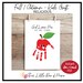 God Loves Me to My Core Apple Fall Handprint Art Printable Handprint ...
