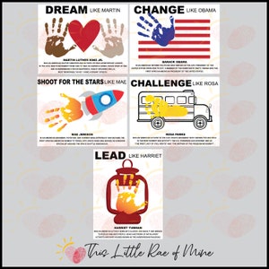 Black History Month - Historical African American - Handprint Art ...