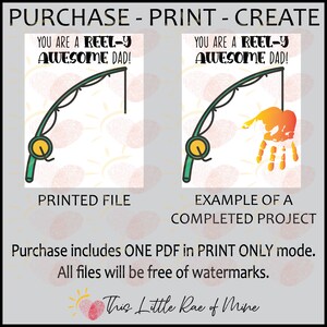 Reel-y Awesome - Dad - Grandpa - Fishing - Father's Day - Printable ...