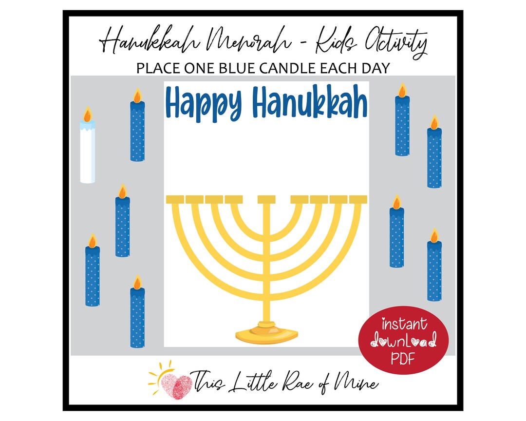 Hanukkah - Menorah - Candelabrum - Candle - Star of David - Jewish ...