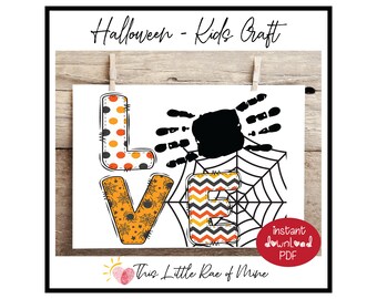 Batty for Daddy Bat Happy Halloween Handprint October - Etsy