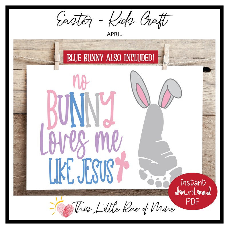 No Bunny Loves You Like Jesus - Etsy