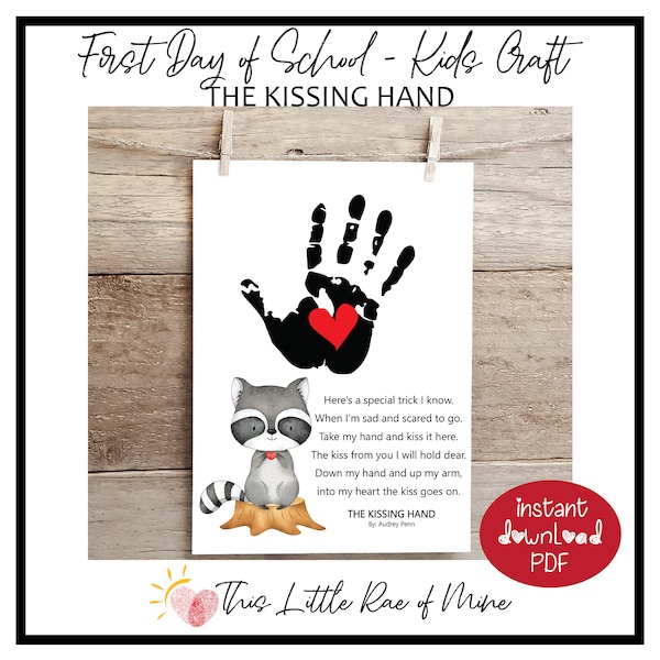 Handprint Art - Etsy