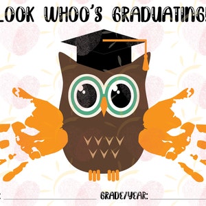 Owl Graduation Day Preschool Prek Kindergarten - Etsy
