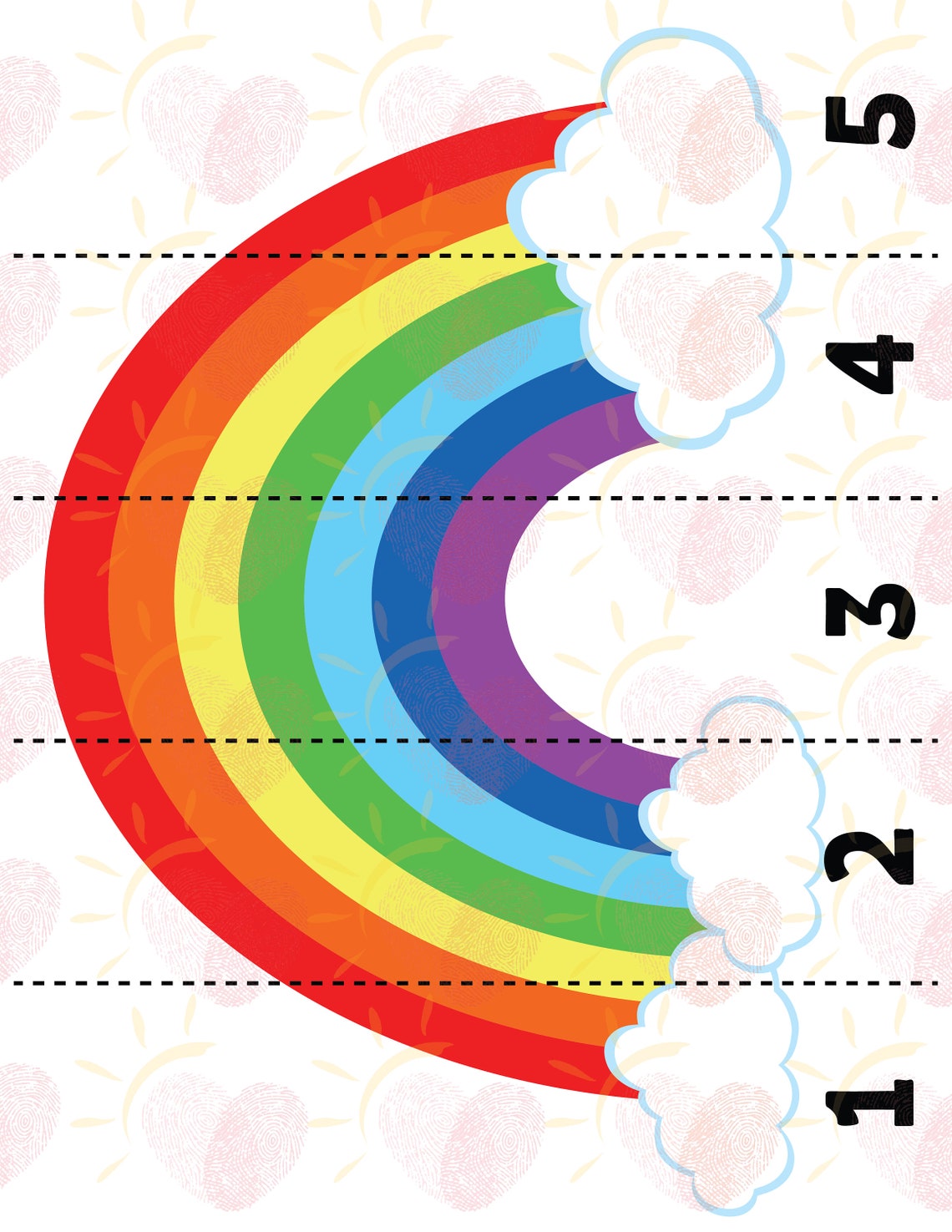 Spring Number Sequence Puzzle Printable Number Activity - Etsy