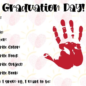 Graduation Day Preschool Prek Kindergarten Keepsake - Etsy