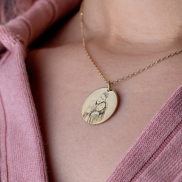 Picture Necklace - Etsy