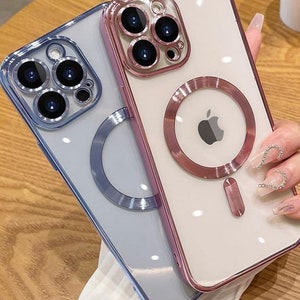 Luxury Transparent Magnetic for Magsafe Wireless Charging Case - Etsy