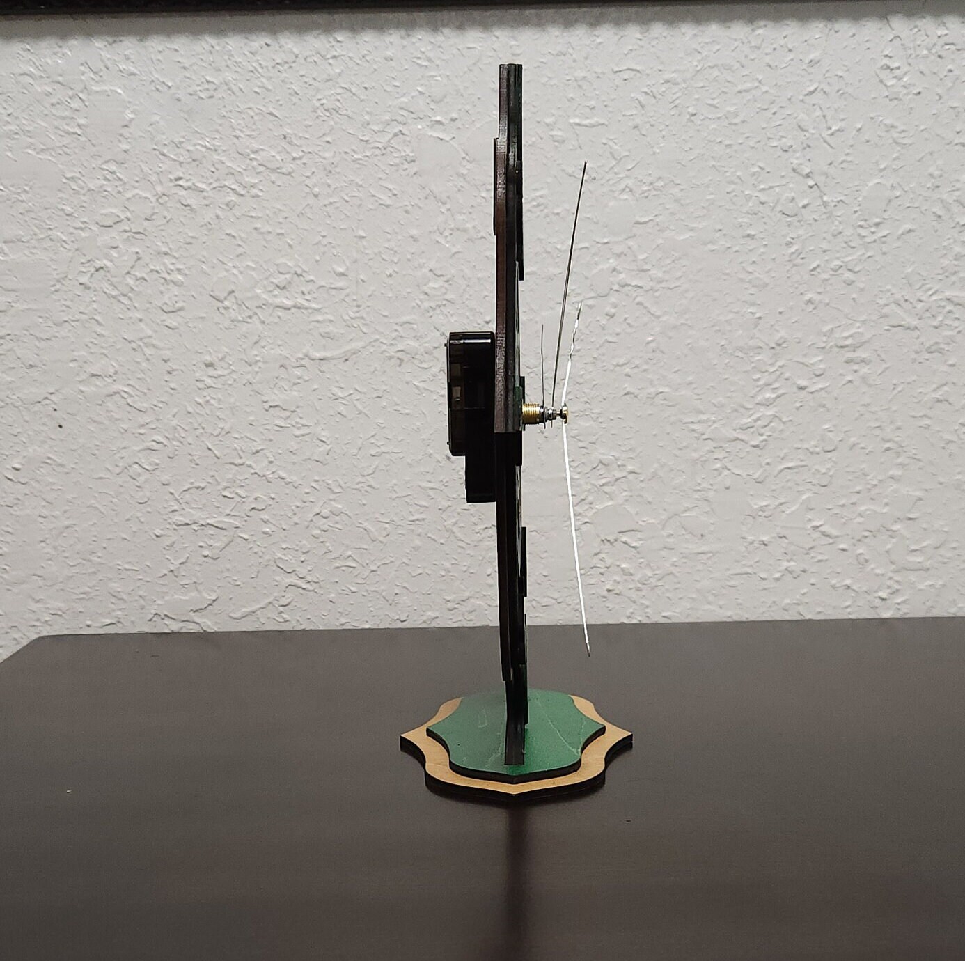 Desk Wooden Clock Inspired by Indian Culture - Etsy